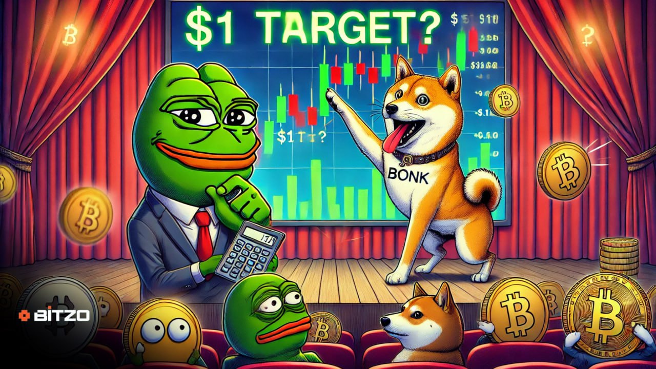 Pepe, Shiba Inu & BONK Price Forecast – Are $1 Targets Achievable? - Bitzo